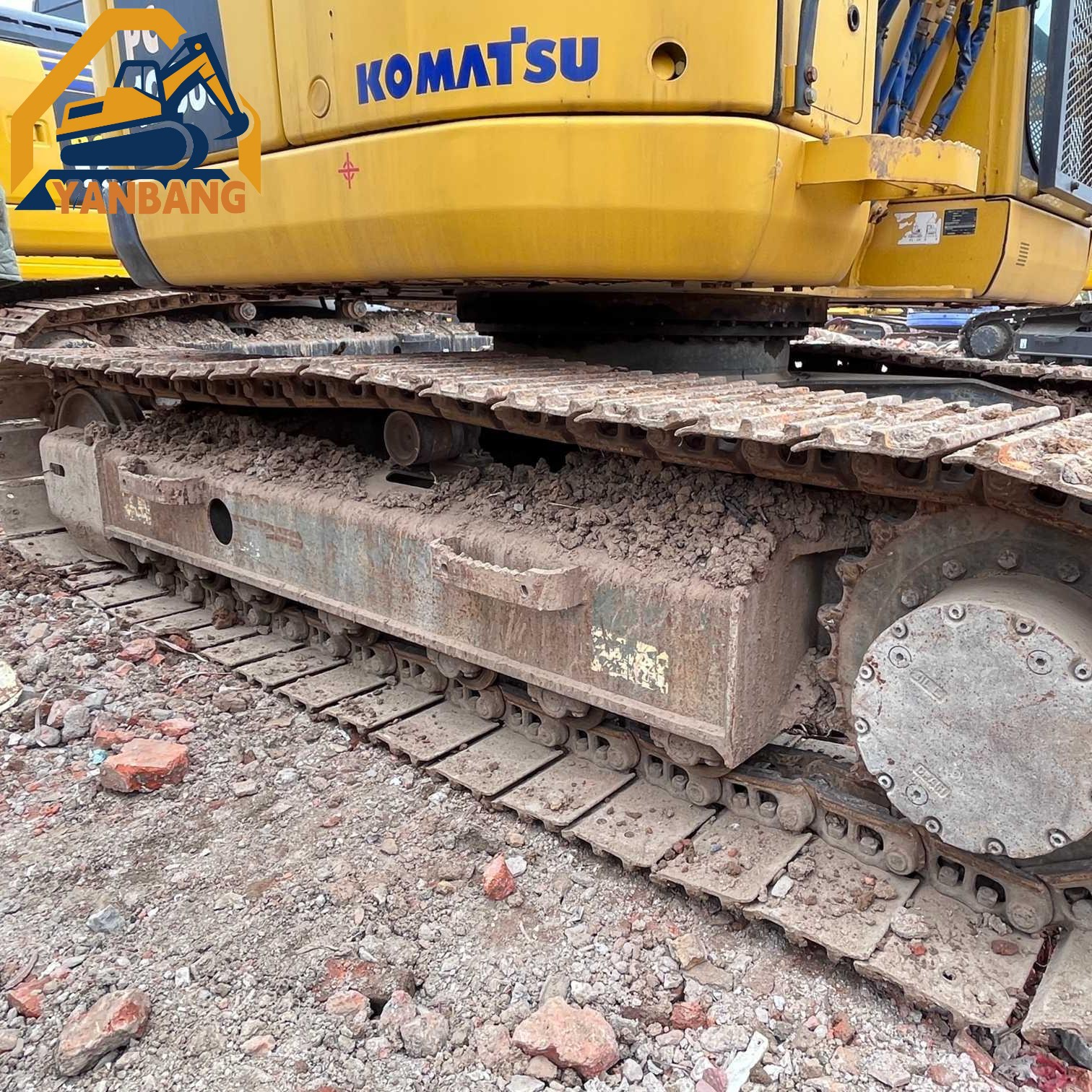 Used Komatsu PC128US Original Excavator-Yanbang Construction Machinery