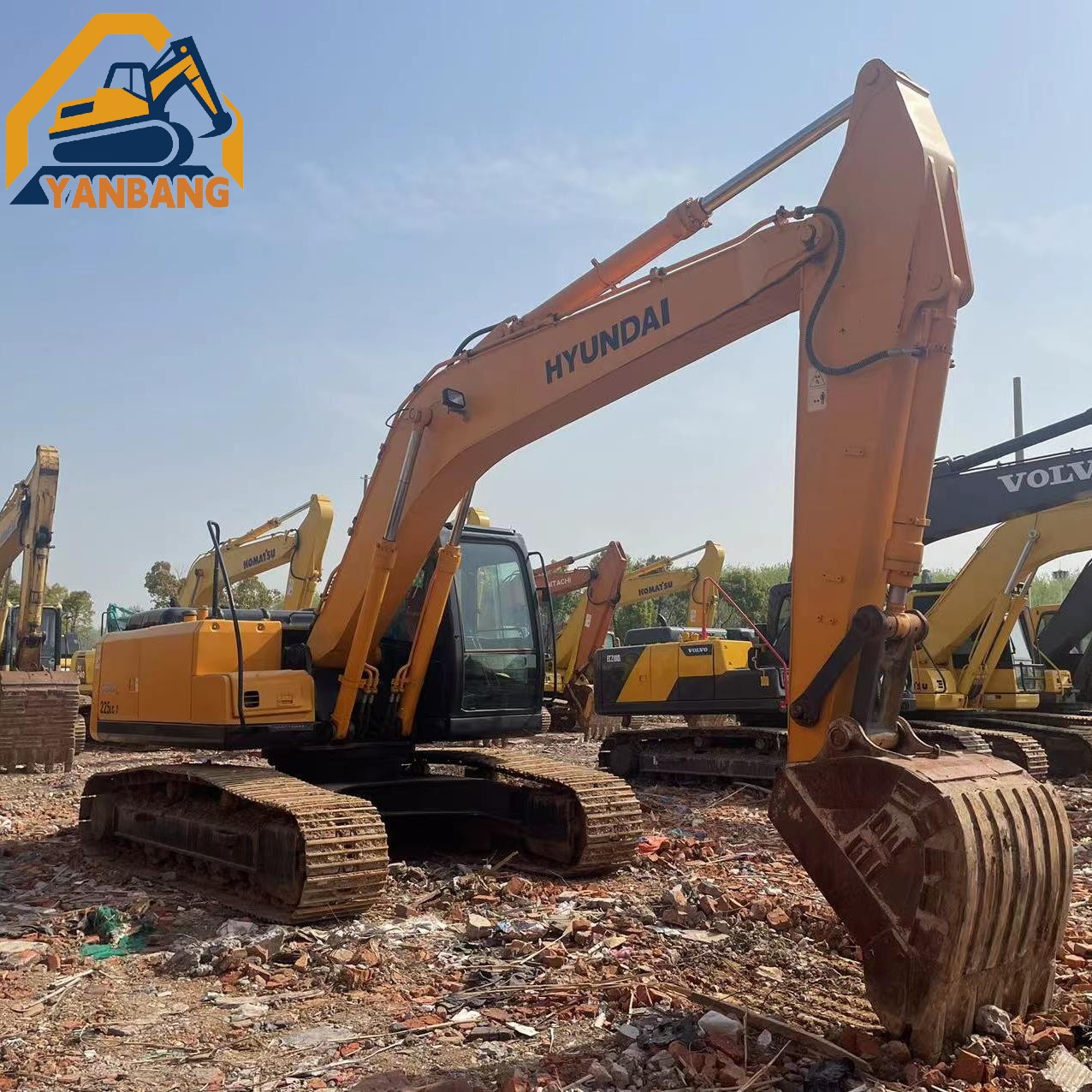 Second Hand Hyundai 225LC-7 Excavator