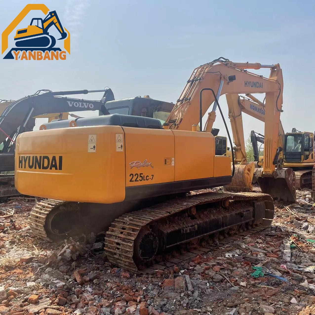 Second Hand Hyundai 225LC-7 Excavator