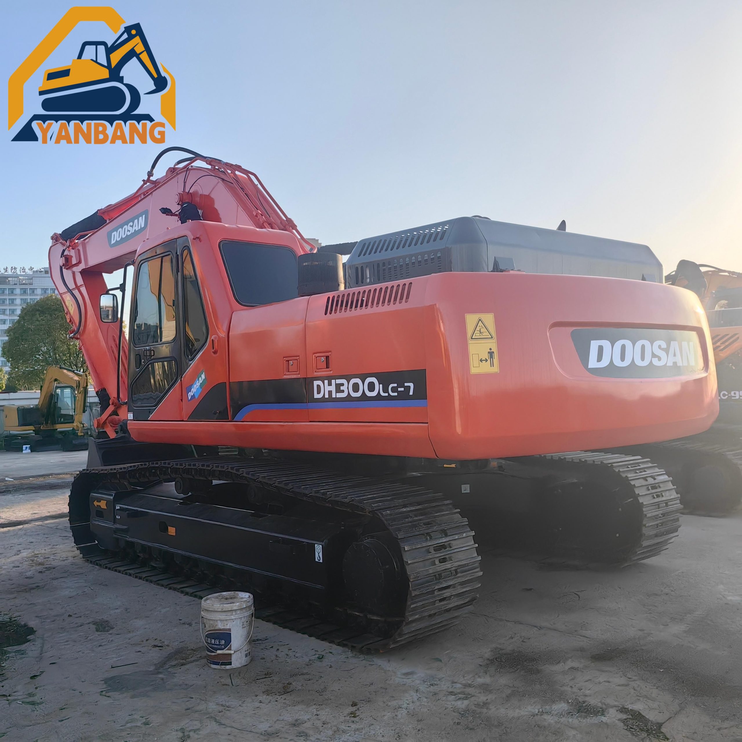 30ton Used Doosan DH300LC-7 Crawler Excavator-Yanbang Construction ...
