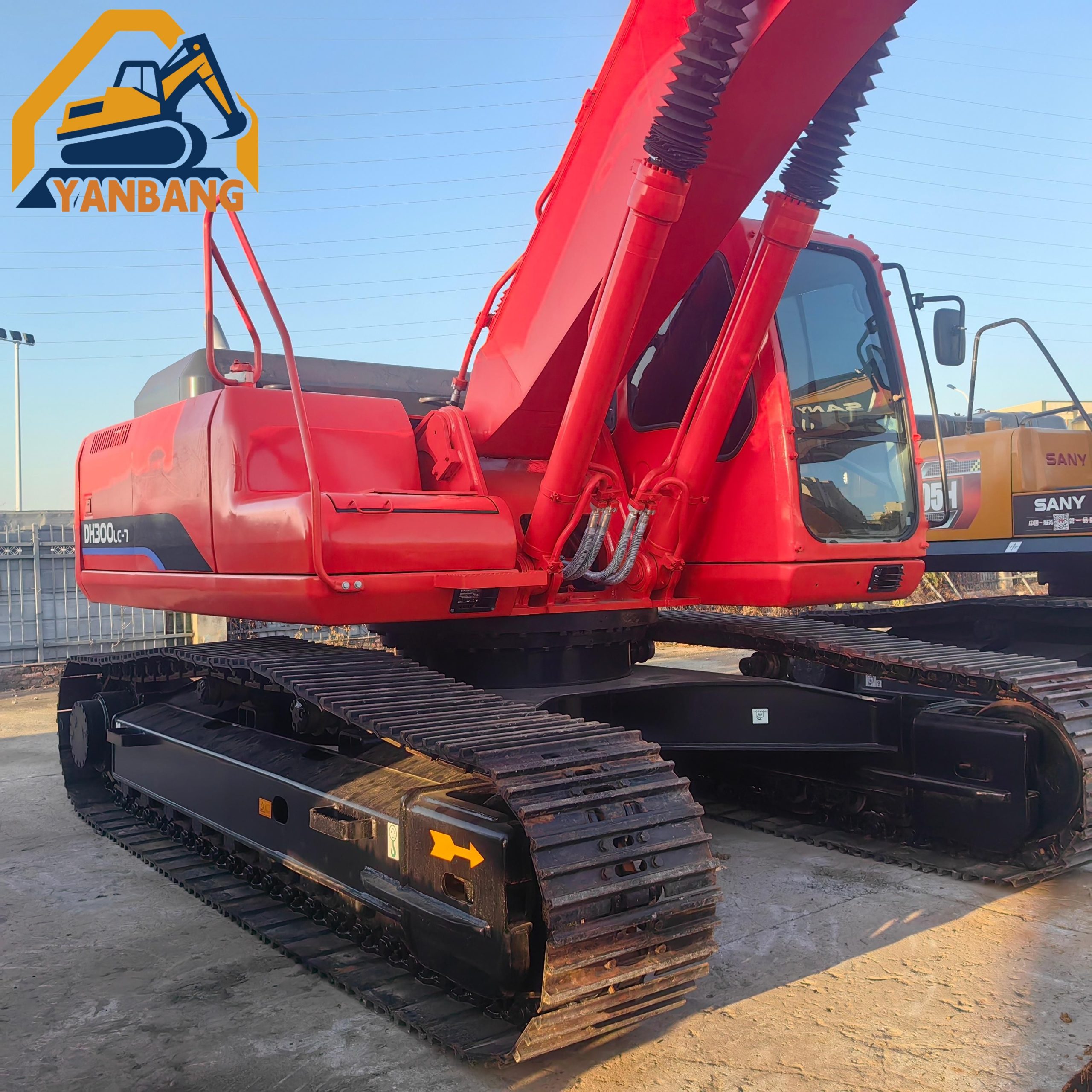 30ton Used Doosan DH300LC-7 Crawler Excavator-Yanbang Construction ...