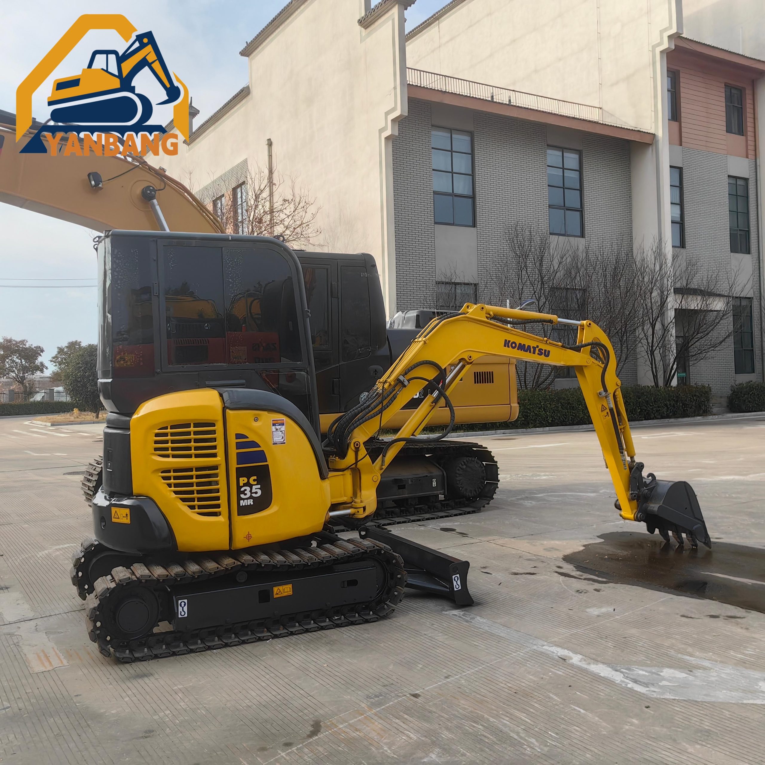 Used Komatsu PC35 Excavators-Yanbang Construction Machinery