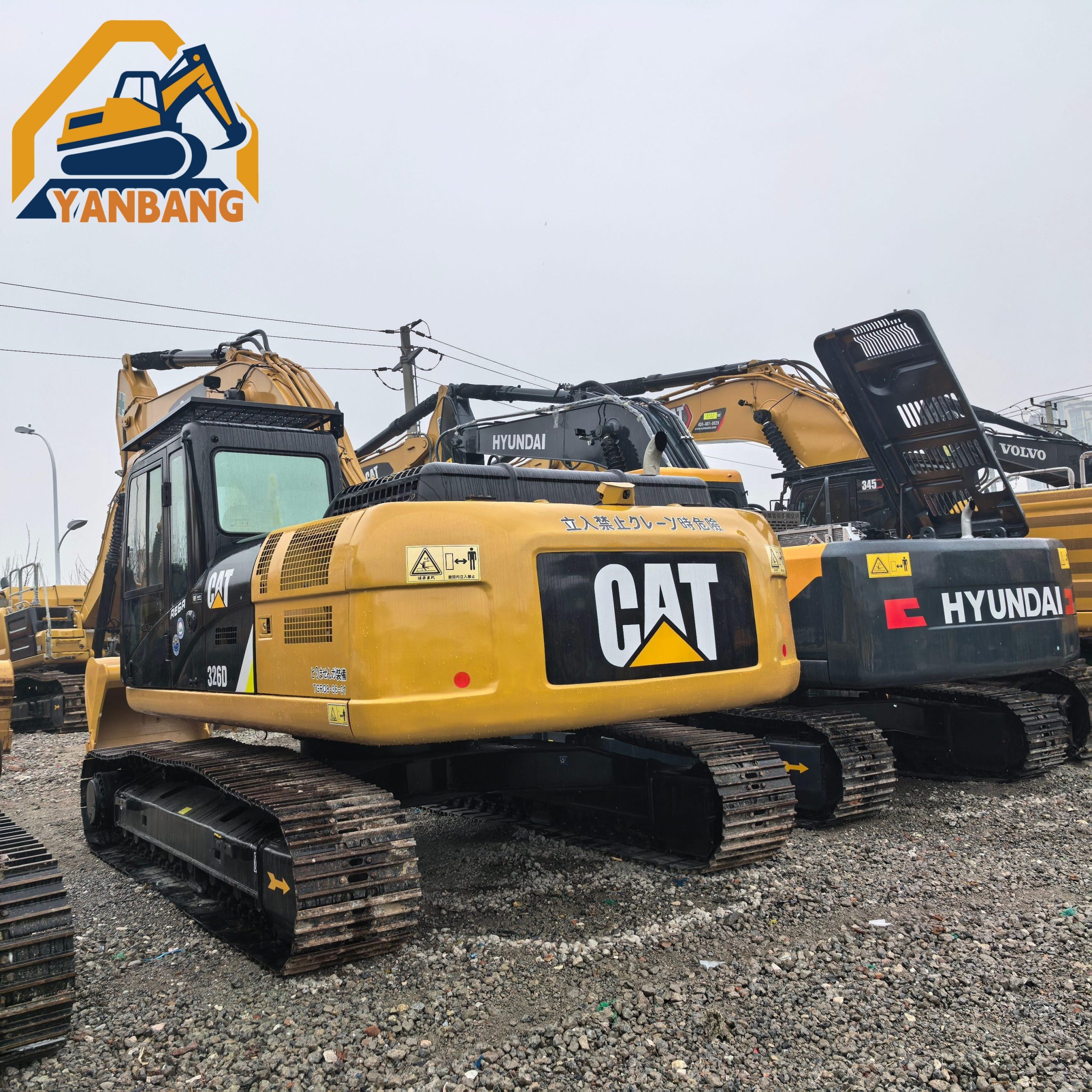Used 26ton Cat 326D Engineering Construction Machinery Excavator ...