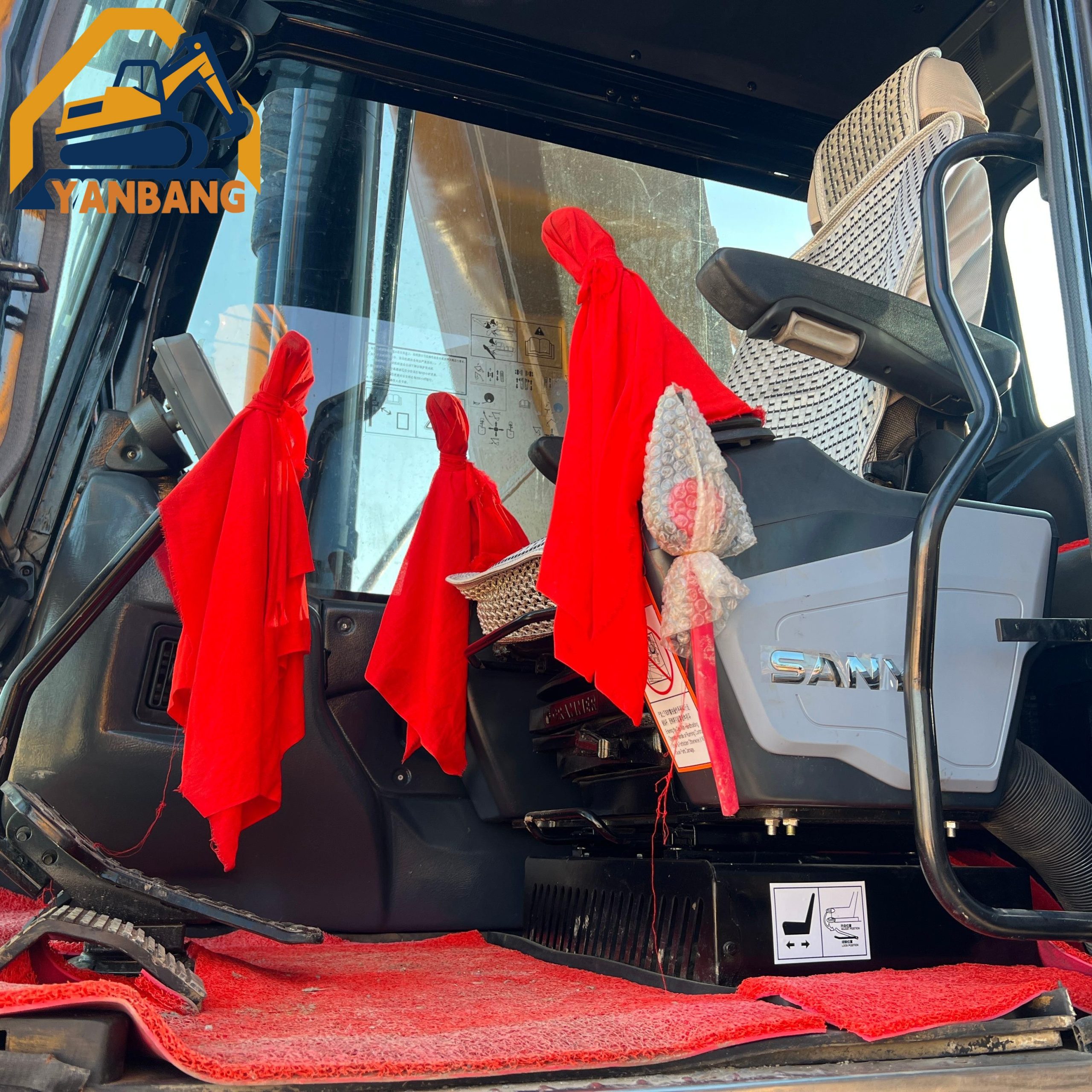 Original Paint Used Sany SY335 Excavator-Yanbang Construction Machinery