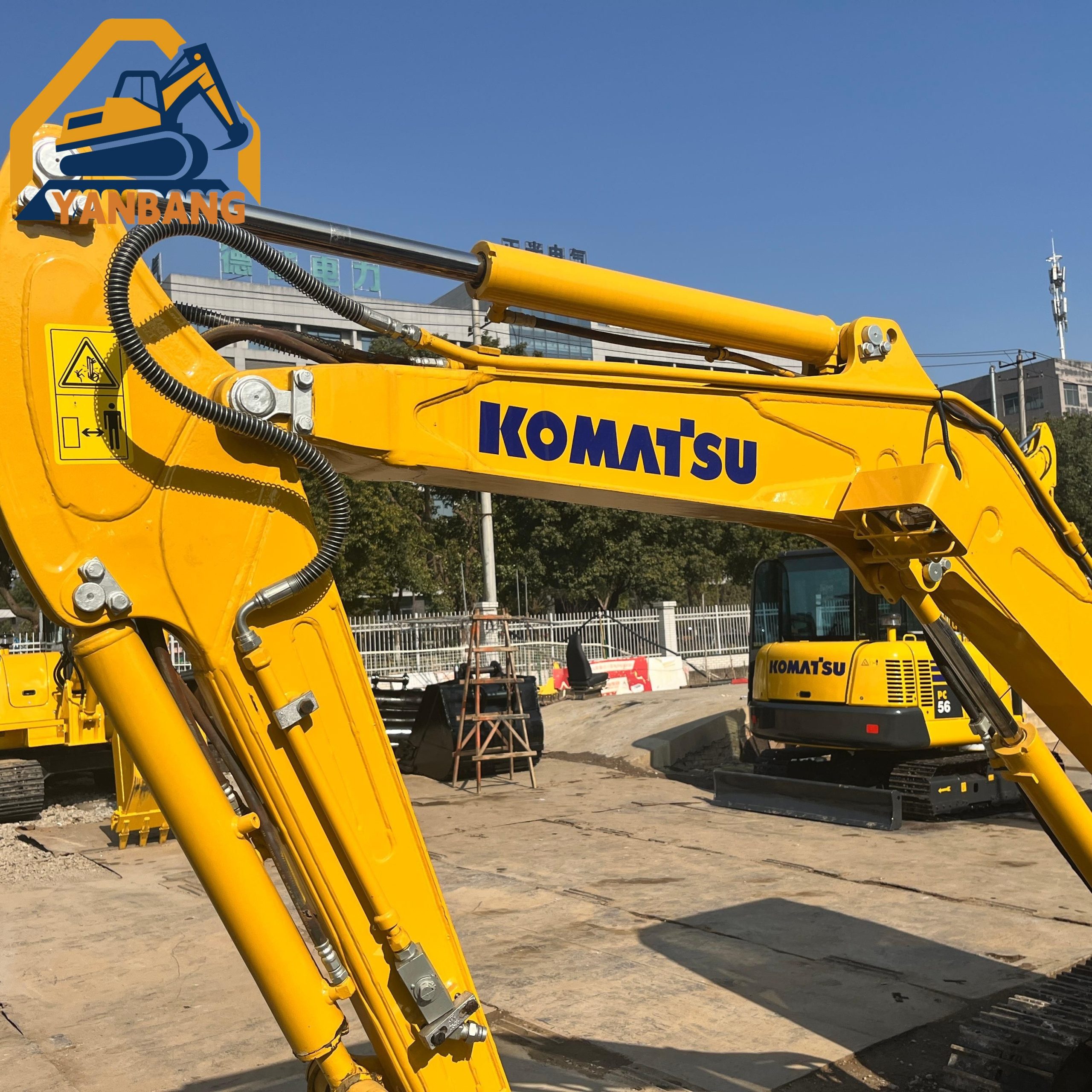 Original Import Used Komatsu PC35 Mini Excavator-Yanbang Construction ...